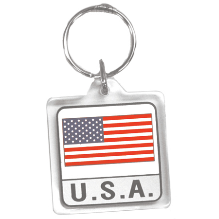 1-1/2" Acrylic Flag (USA) | PRO-LOK